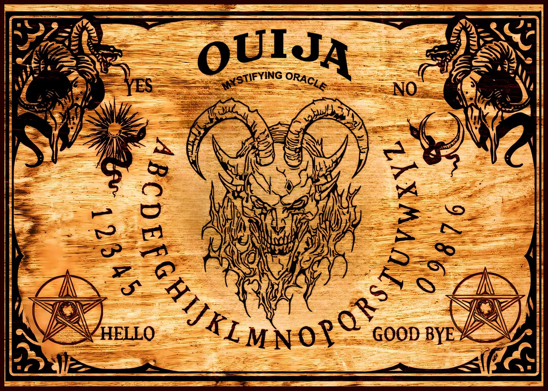NEW! Ouija Board -"lucifer Board"- "lucifer Planchette" Included - 2 ...