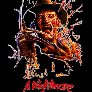 Horror Icons - Freddy Krueger "no Background" Digital Downloads. Great ...