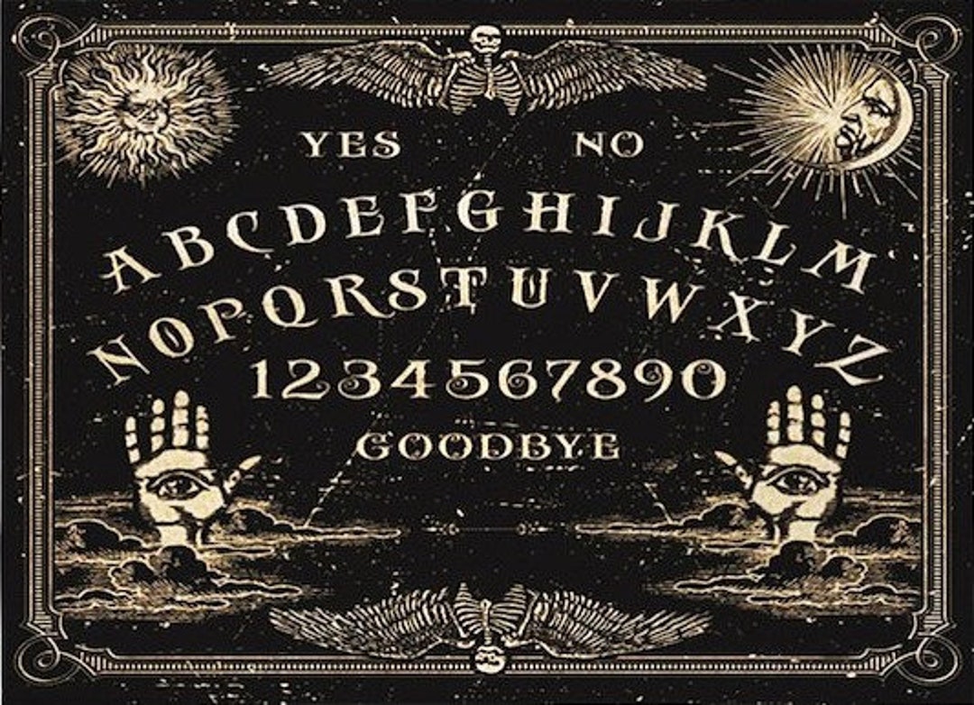 Demon Board / Spirit Board / Ouija Board With Planchette. Both - Etsy