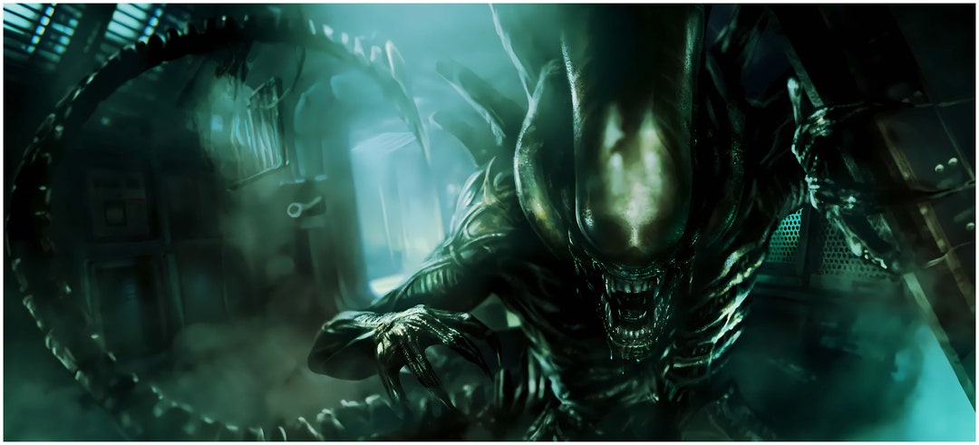 Alien surprise Attack 22919 X 10423 Pixels 24 Bit 300DPI. 1 PDF Digital ...