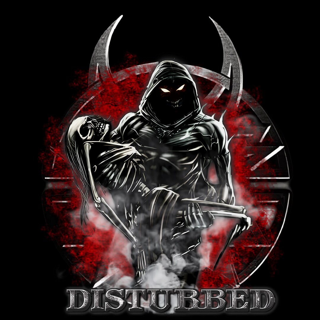 Iconic Metal Bands - Disturbed - No Background Image -t-shirt Design- Can Be Used for Any Prints ...