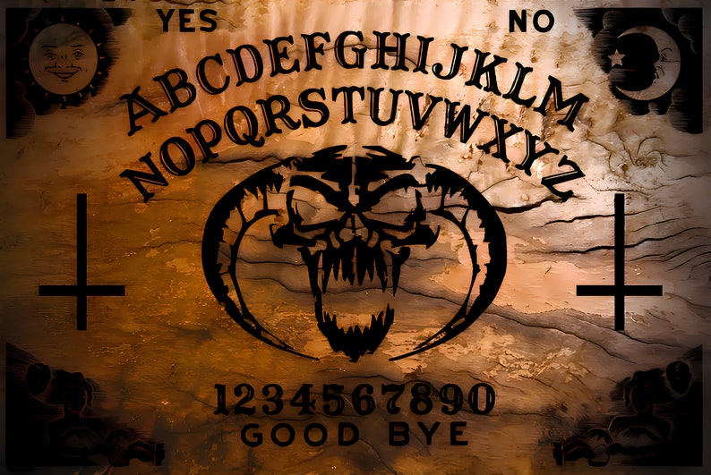 Demon Boards / Spirit Boards & Planchette. 2 PDF Files for Larger Than ...