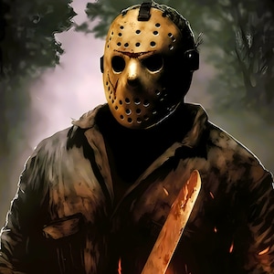 Horror Icons - Jason Voorhees - 2 FT13 Part 8, Bust Print, Soulmates ...