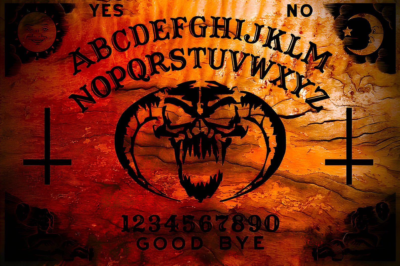 Demon Boards / Spirit Boards & Planchette. 2 PDF Files for Larger Than ...