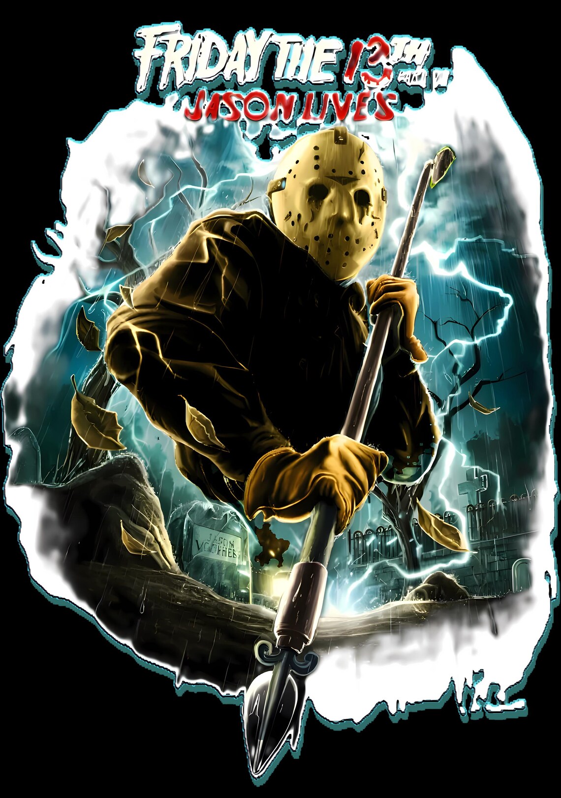 Horror Icons Friday the 13th Jason Lives Great for T-shirts 1 PDF, 1 ...