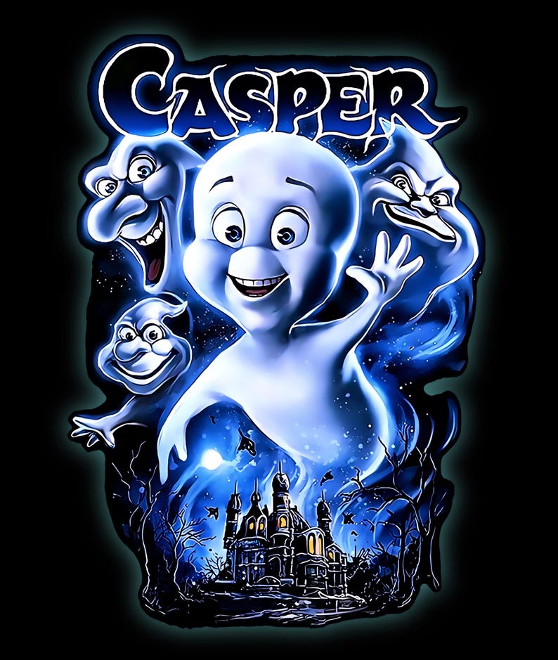 Retro Cartoons - Hong Kong Phooey / Casper - T-shirt and Tumbler Art - 2 PNG Digital Downloads ...