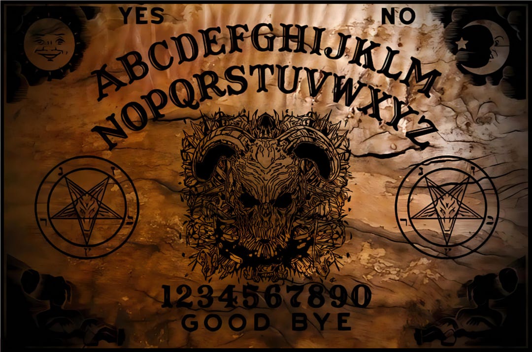 Lucifer Board - "spirit Board/ouija Board" - 1 PDF Digital Download ...