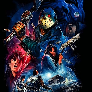 Horror Icons - Jason Voorhees - 2 FT13 Part 8, Bust Print, Soulmates ...