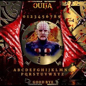 NEW Hellraiser Ouija Board 2 20MB PNG Digital Download 2 PDF Digital Downloads Permission Needed ...