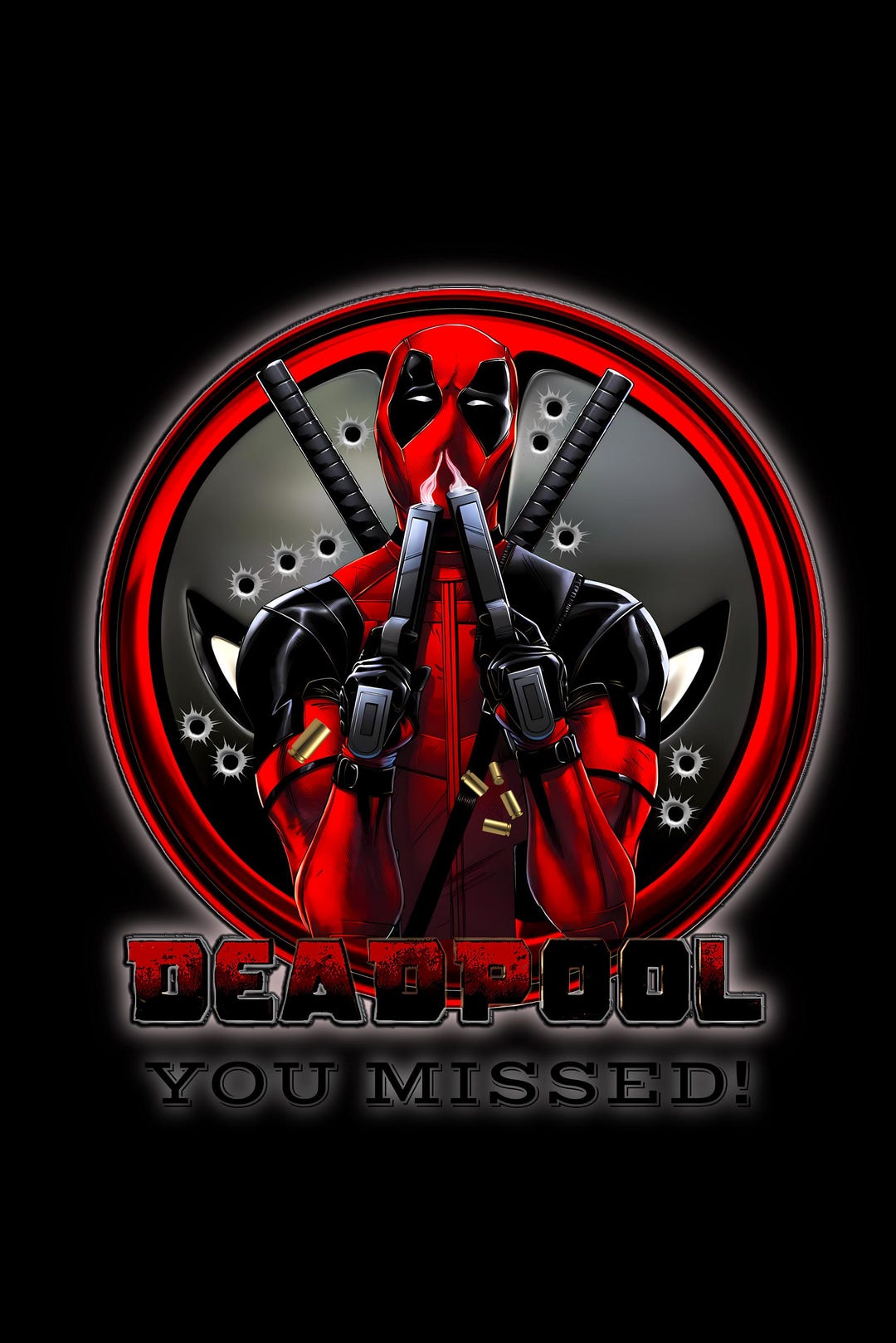 NEW! DEADPOOL - No Background T-shirt Image - Can Be Used for Many ...