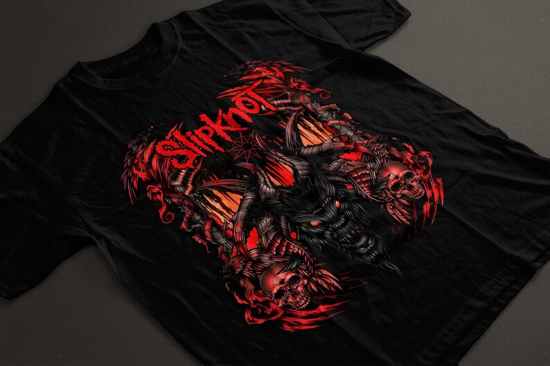 New! Metal Icons - Slipknot - T-shirt Art Print - 3 PNG Digital ...