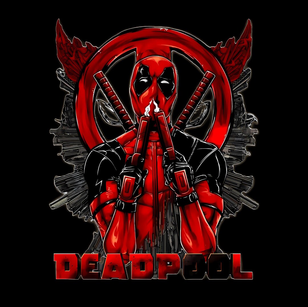 DEADPOOL - No Background, No Shadowing T-shirt Image - Can Be Used for ...