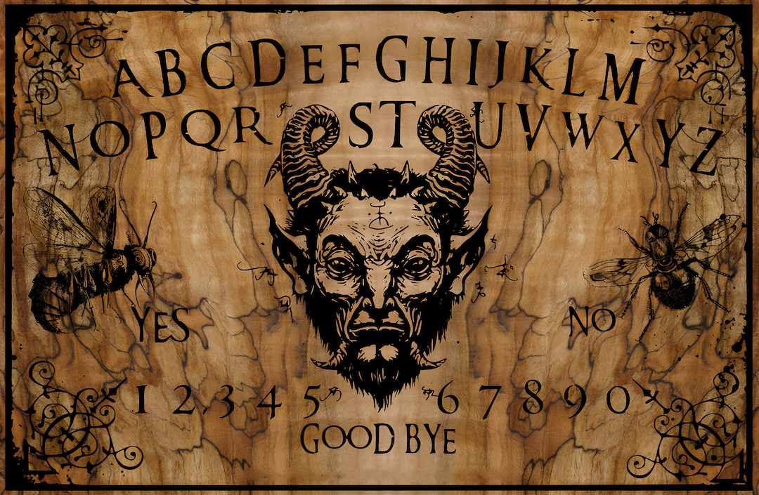 Ouija Board / Sprit Board With Added Planchettes. Download All 4 Png's ...