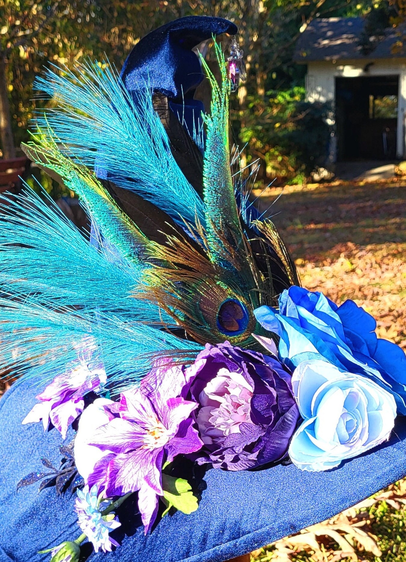 The Blue Moon Witch - Witch Hat, One of a Kind, Hand-made - Etsy