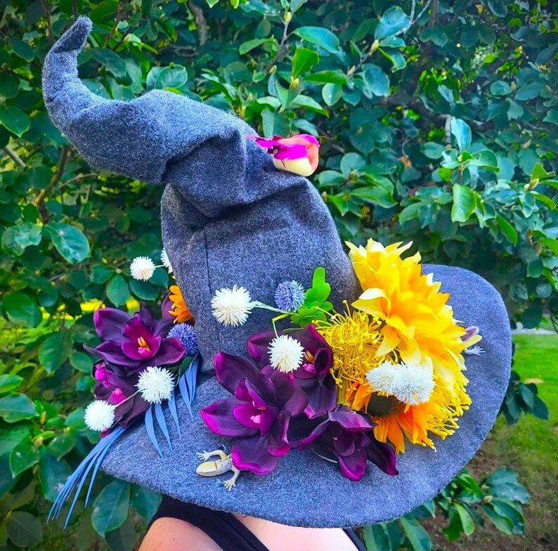 Custom Witch Hat Made to Order Choose Your Color and Design - Etsy