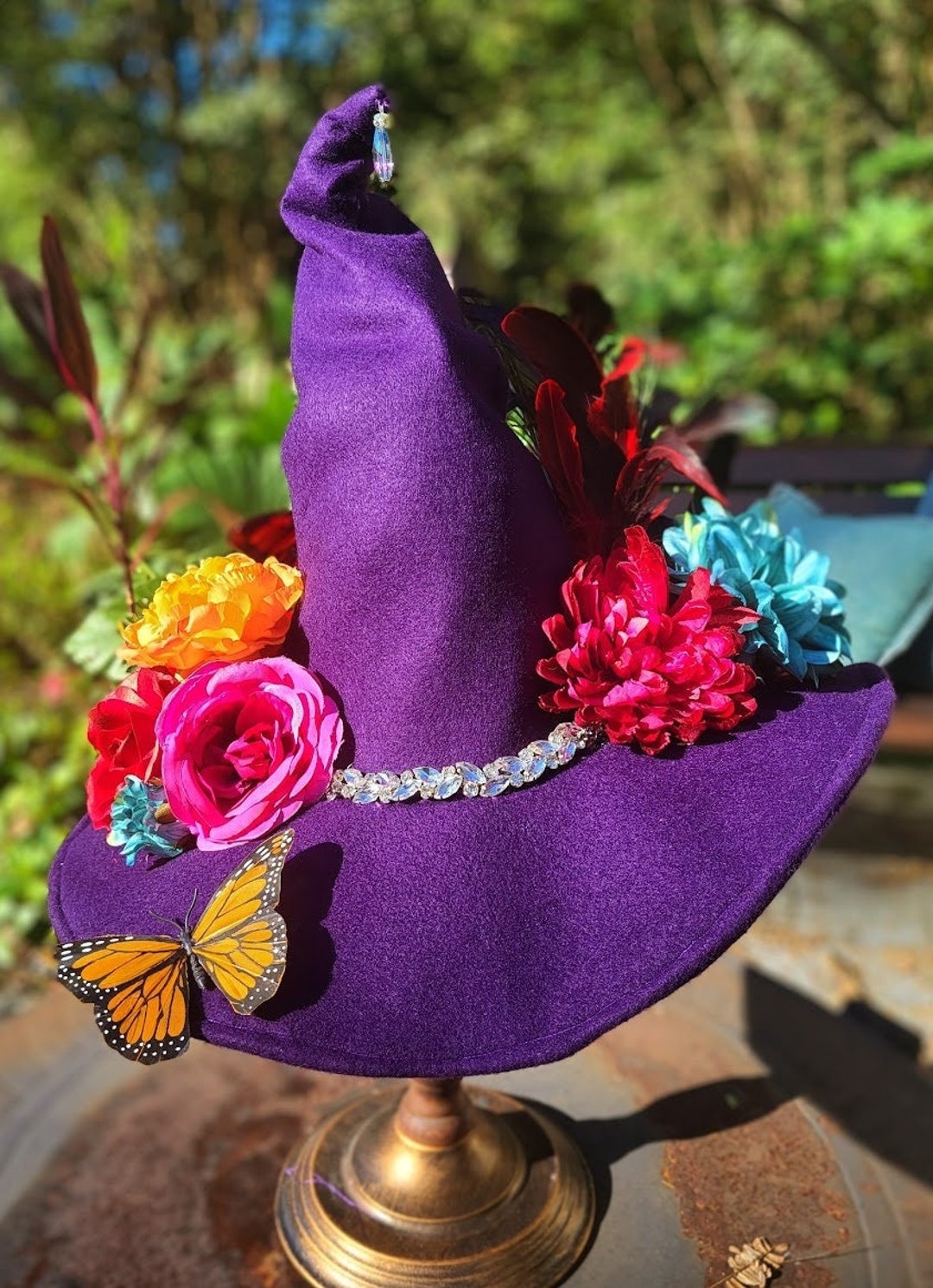 Custom Witch Hat Made to Order Choose Your Color and Design - Etsy