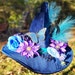 The Blue Moon Witch - Witch Hat, One of a Kind, Hand-made - Etsy