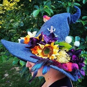 Custom Witch Hat - Made to Order - Choose Your Color and Design! - Etsy