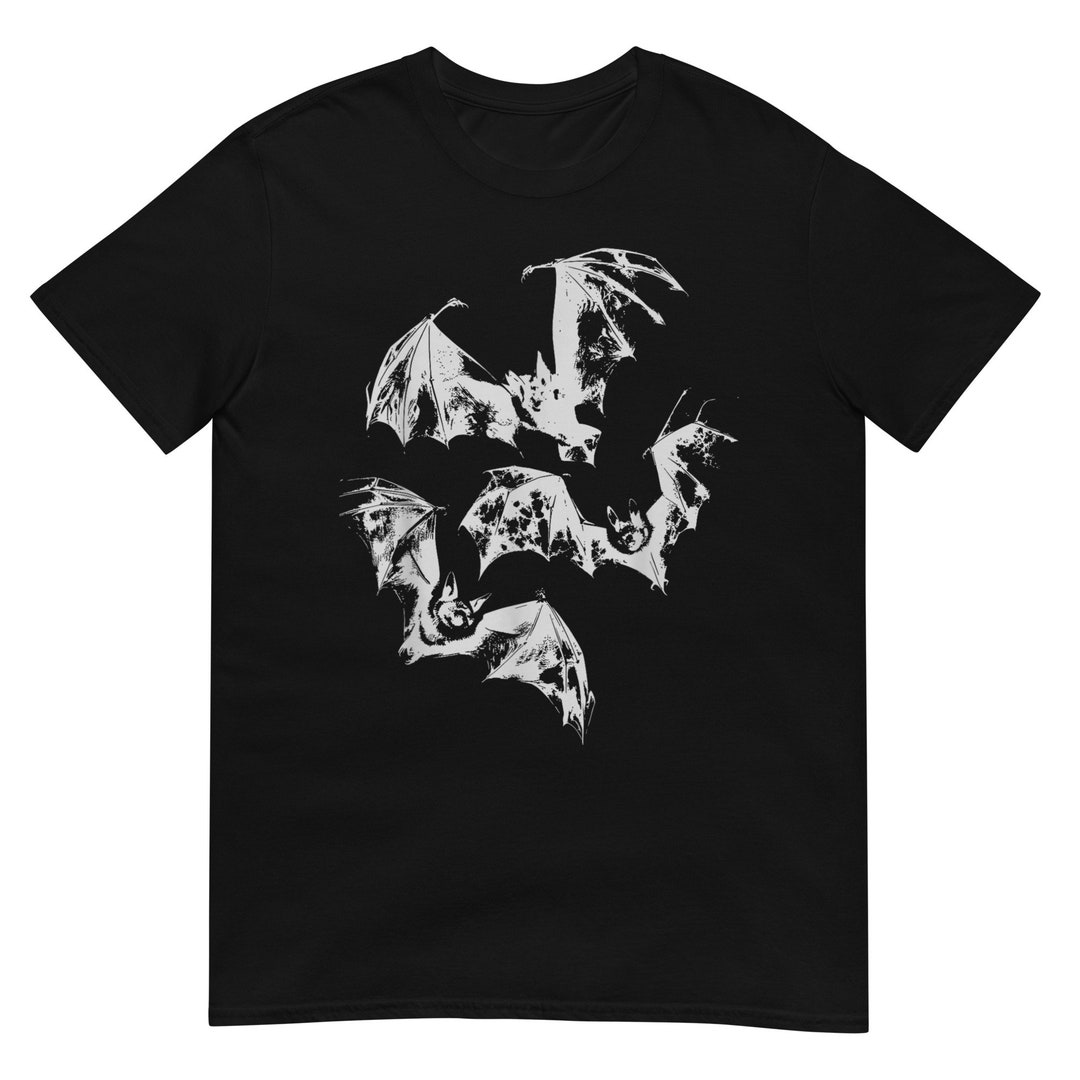 Three Bats Y2k Shirt - Etsy