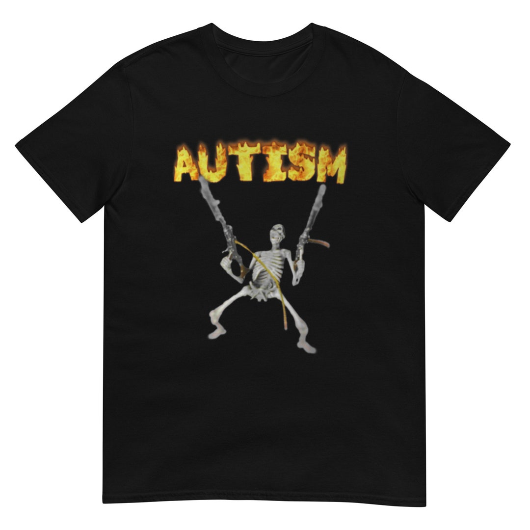 Autism Skeleton Shirt - Etsy