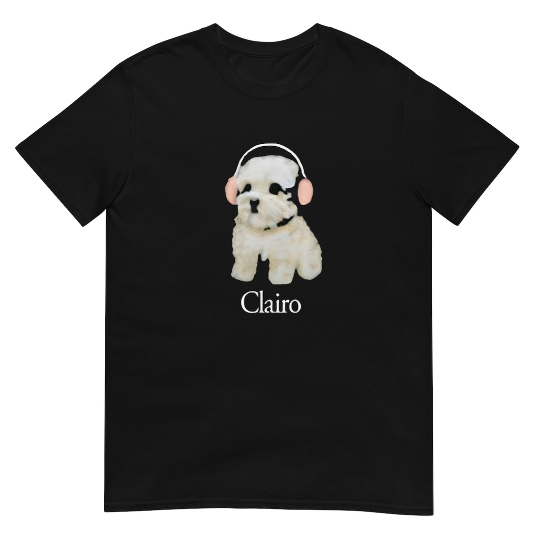 Clairo Dog Pup Headphones Unisex T-shirt - Etsy