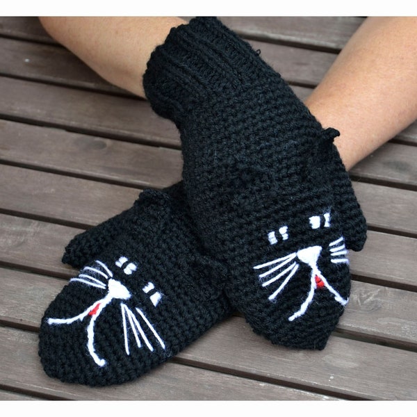 Cat Mittens - Etsy UK