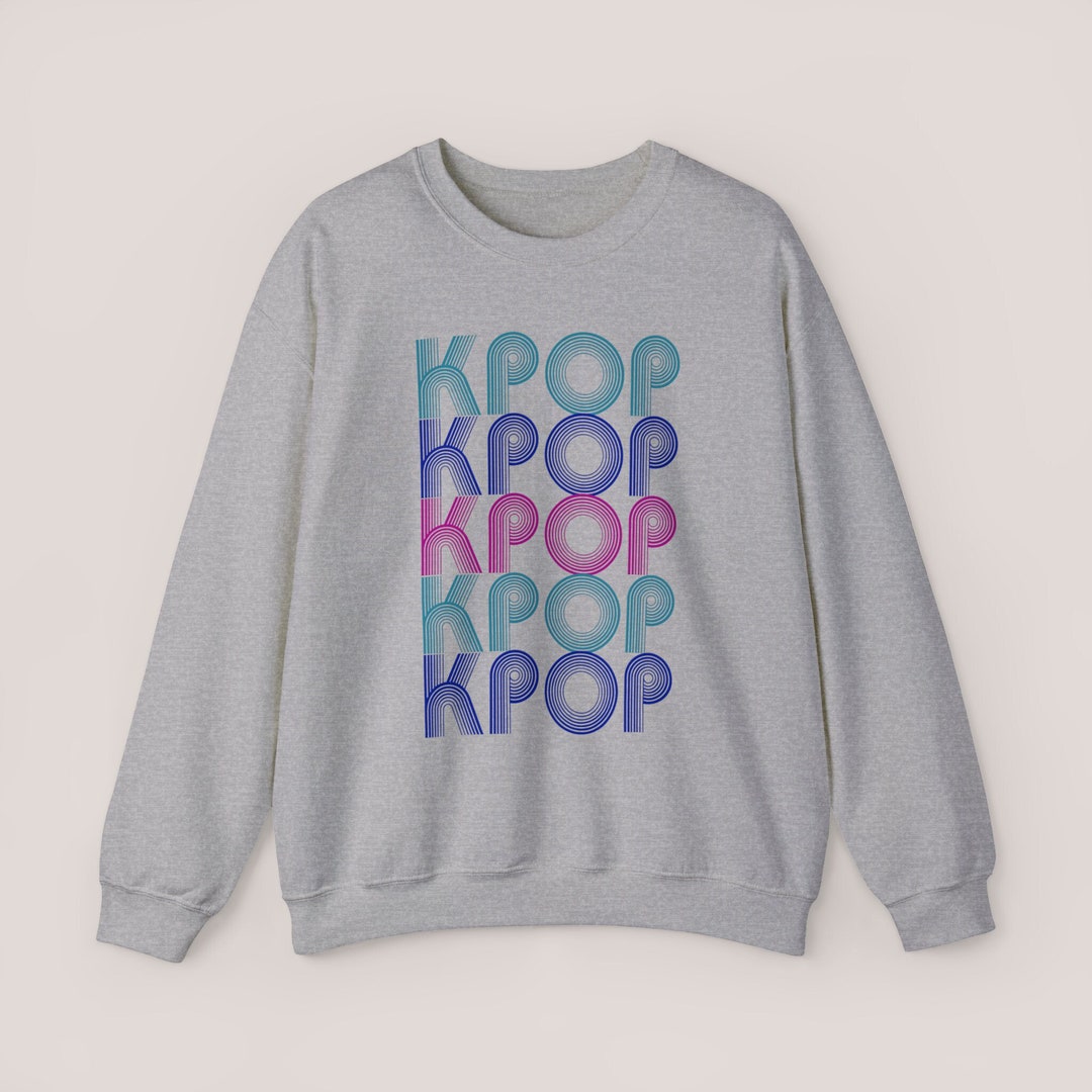 K-pop Sweatshirt for MONSTA X Fans Monbebe Sweater in MONSTA X Colors K ...