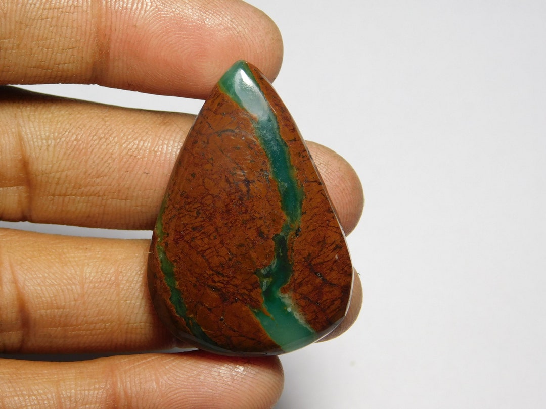 Natural Chrysoprase Gemstone Handmade Chrysoprase Loose Stone for ...