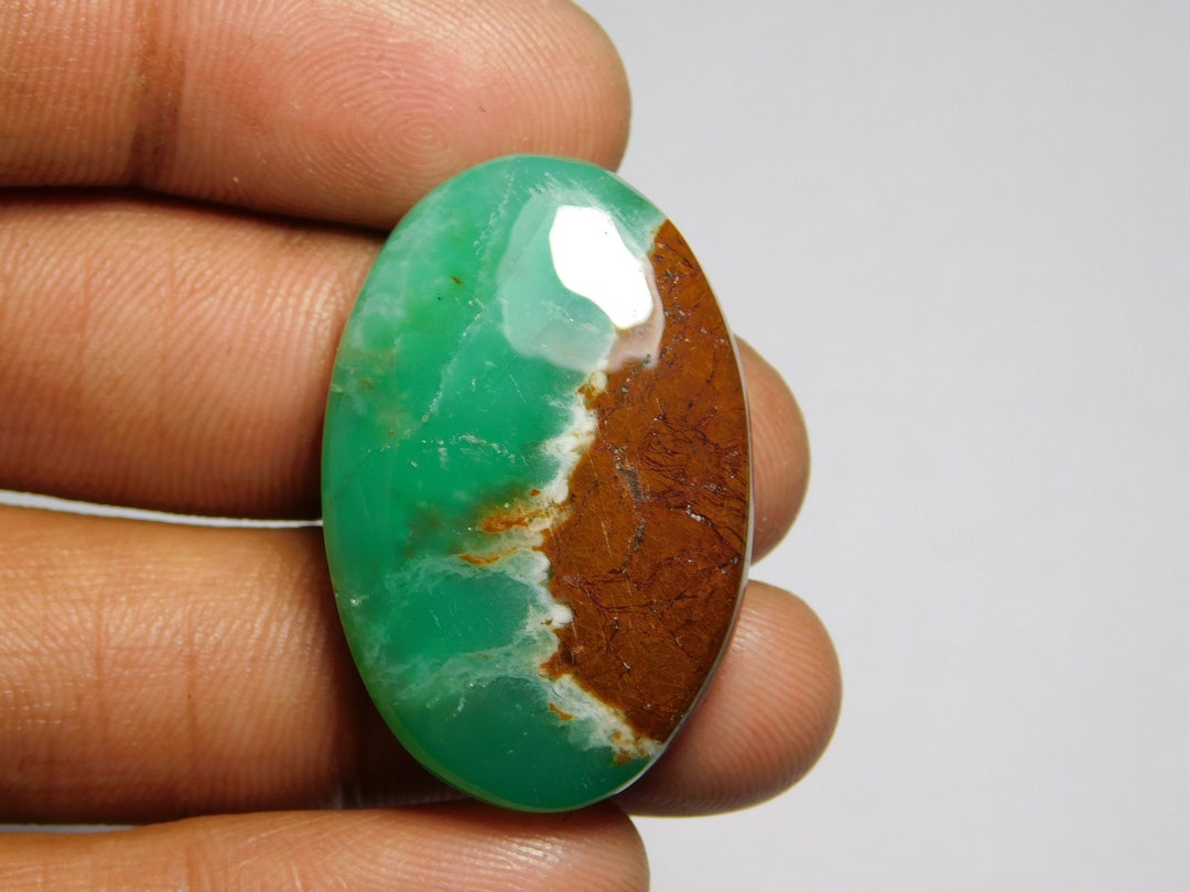 Natural Chrysoprase Gemstone Handmade Chrysoprase Loose Stone - Etsy