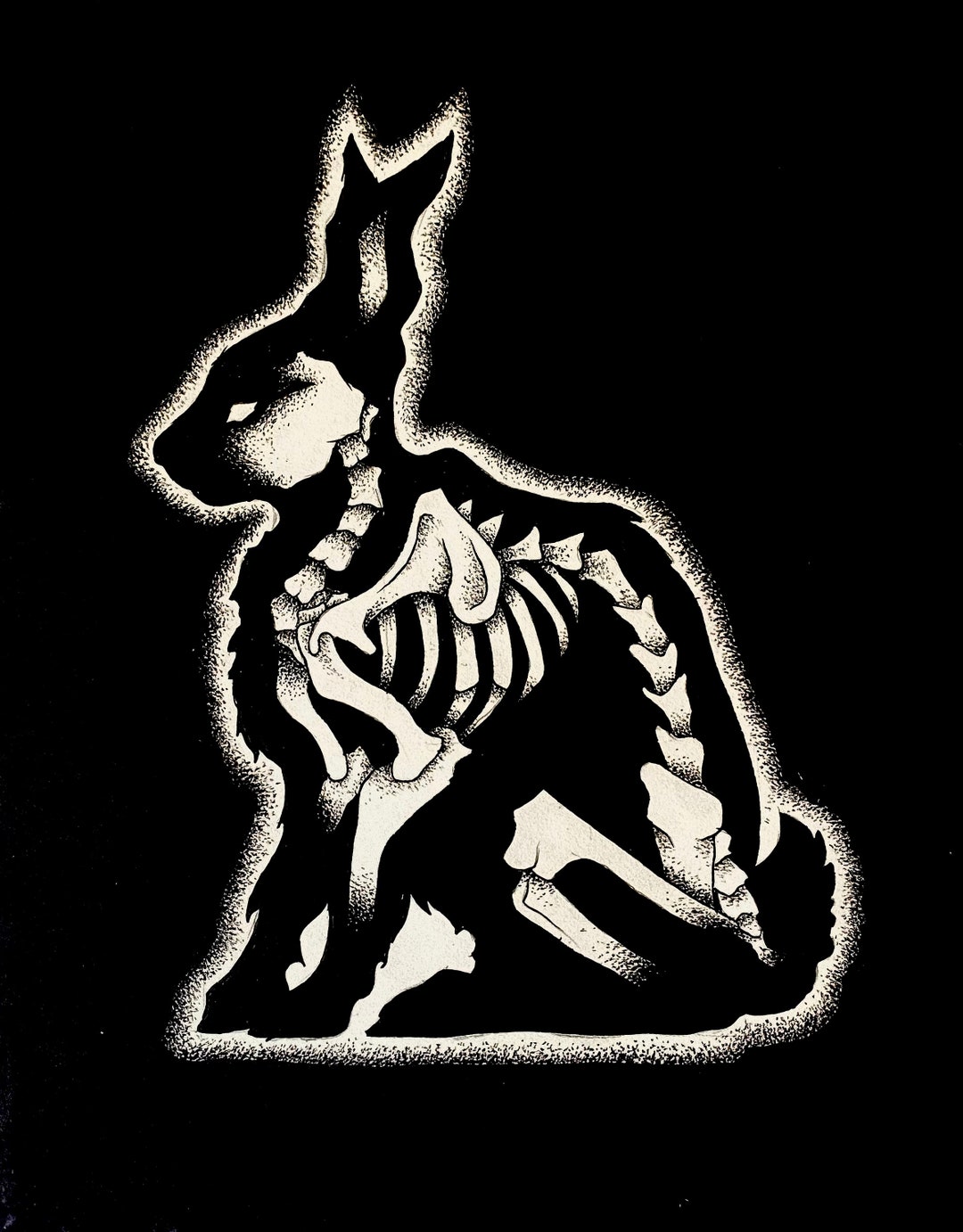X-ray Rabbit - Etsy