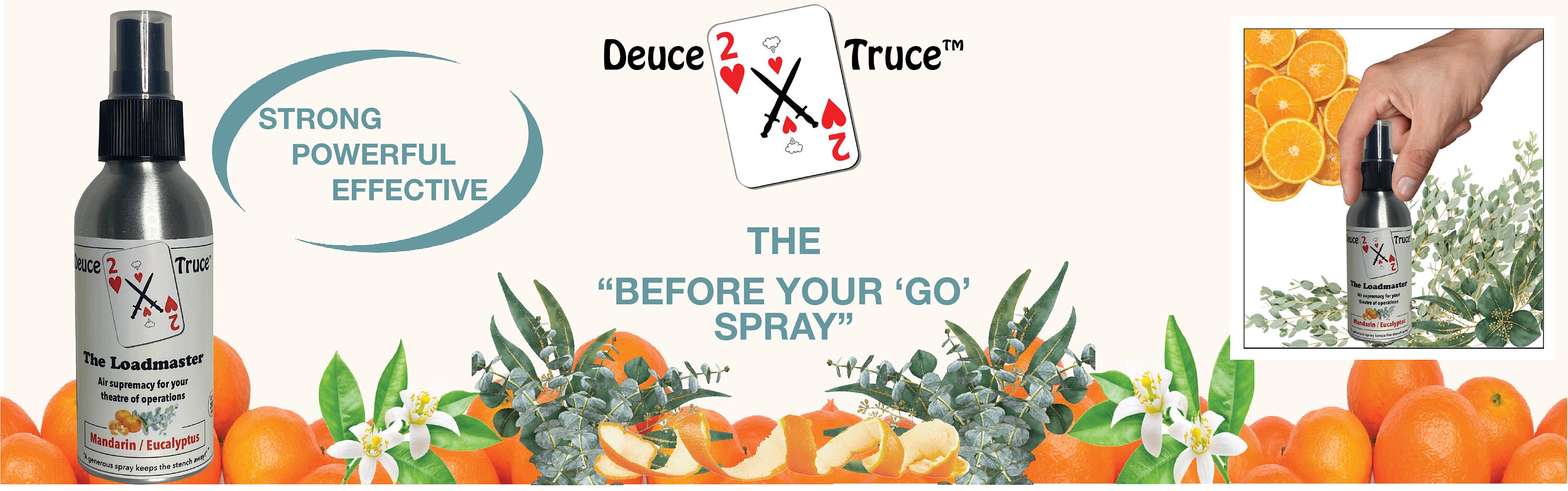 Deuce Truce Before You Go Toilet Spray Mandarin Eucalyptus 4 Fl Oz ...
