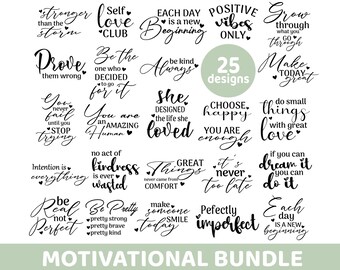 Positive Quote Svg, Positive Sayings Svg, Self Love Svg, Affirmation ...