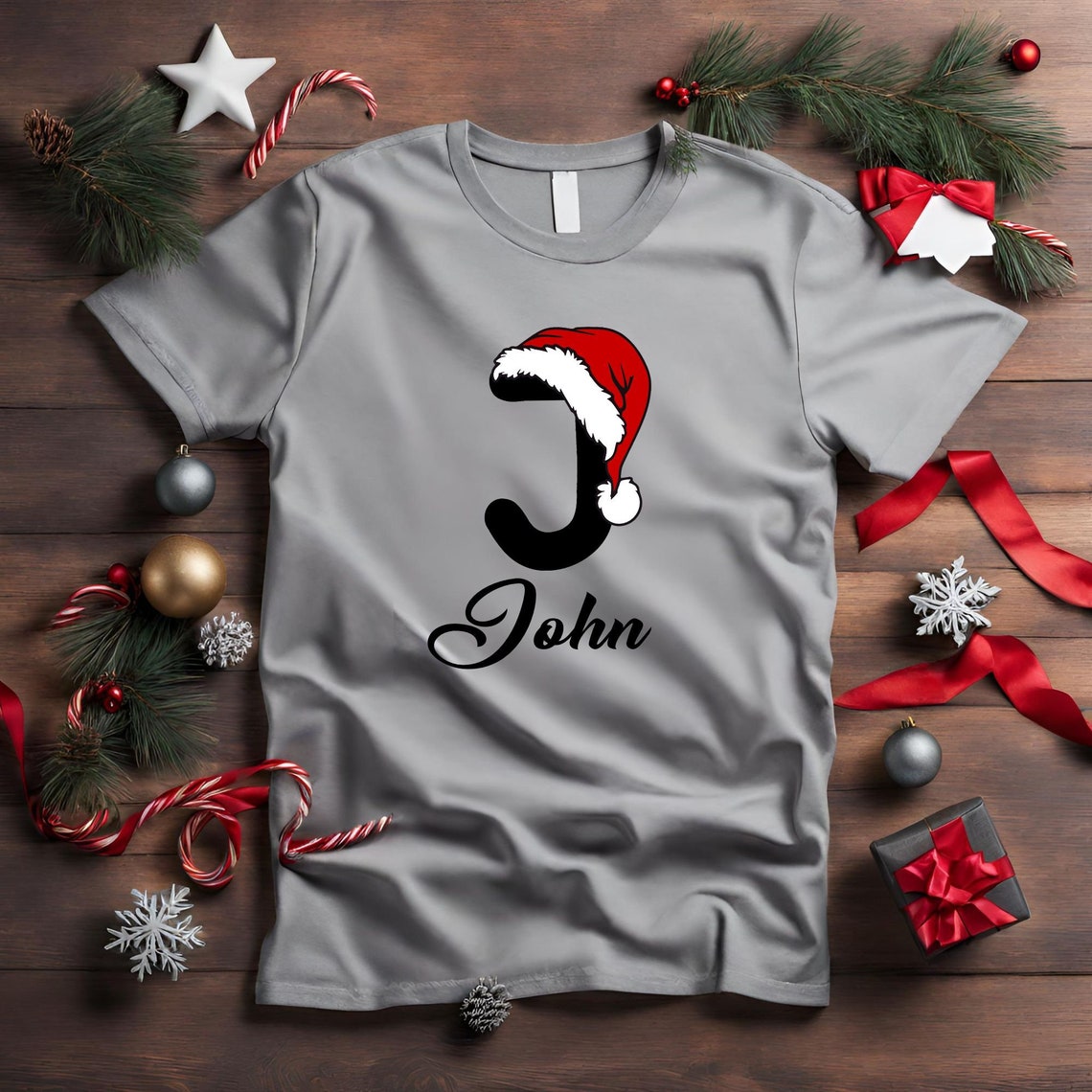 Christmas Alphabet SVG Bundle, Personalized Christmas Gifts Idea, Santa ...
