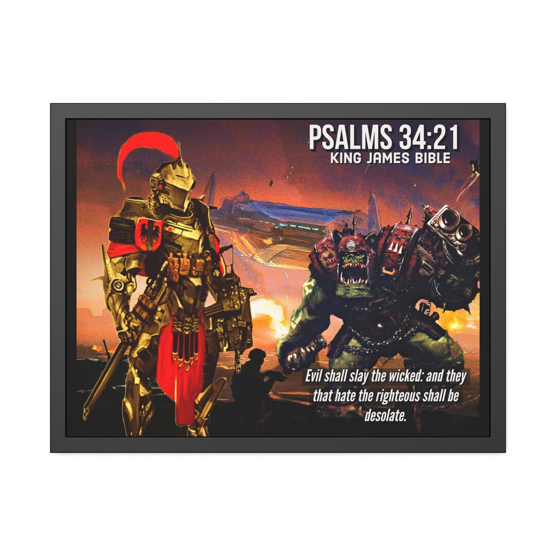 Warhammer 40K Centurion Space Marine and Giant Warlord Orc - Etsy