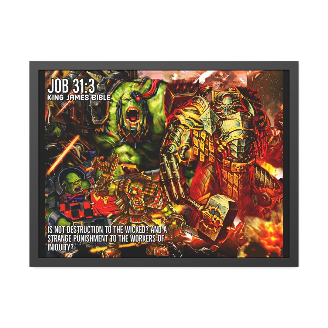 Warhammer 40K Perturabo Primarch of the Iron Warriors - Etsy