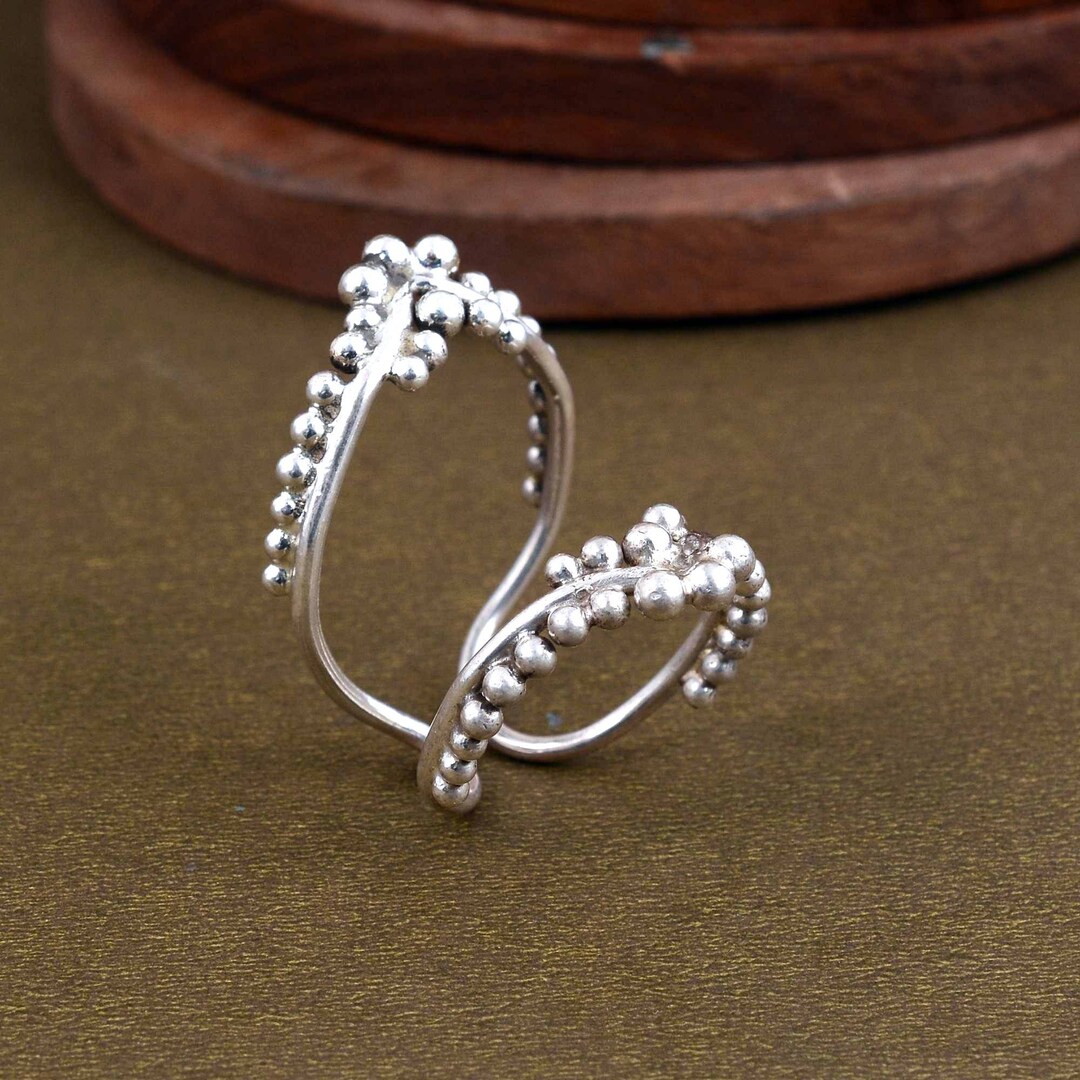 Swan Neck Deformity Silver Ring Splint 925 PIP Holes Design, Arthritis ...