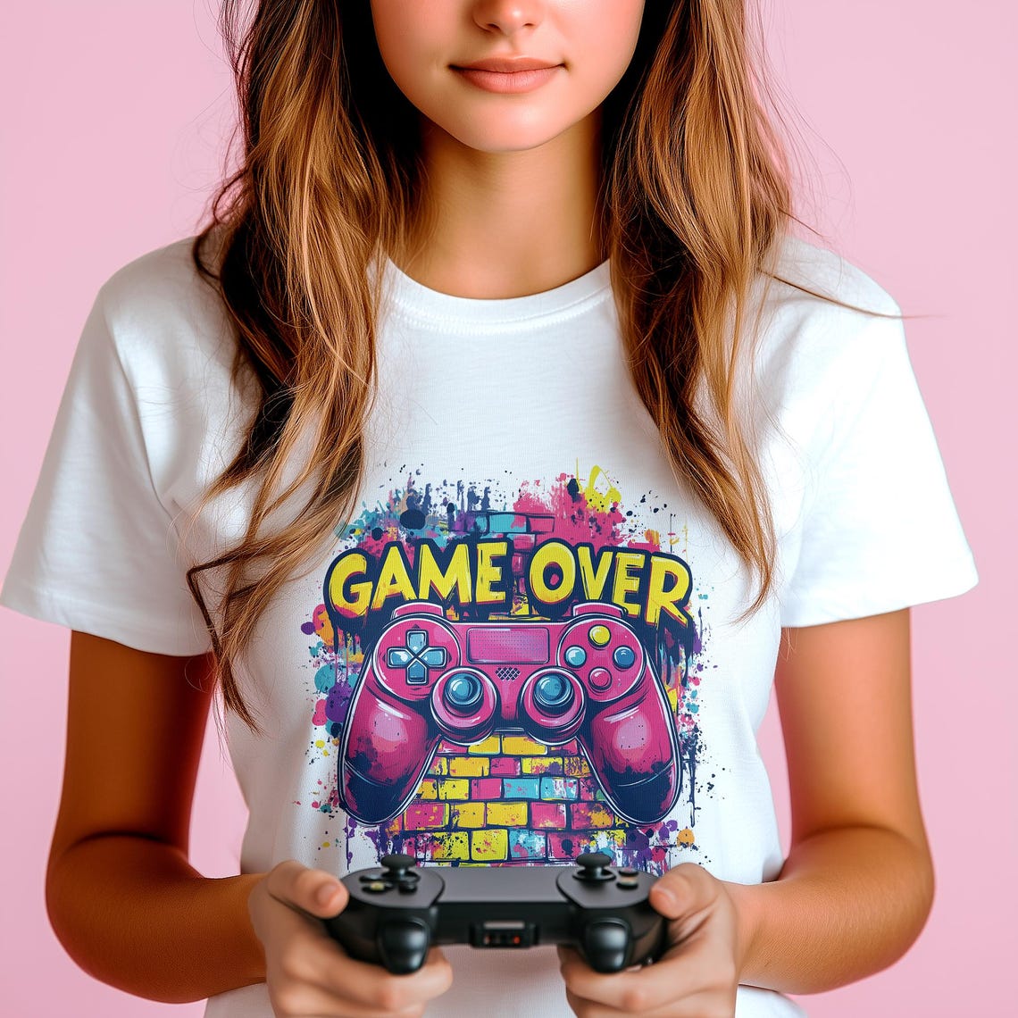 Game Over Graffiti Gaming PNG, Video Game Sublimation Design, Gamer ...