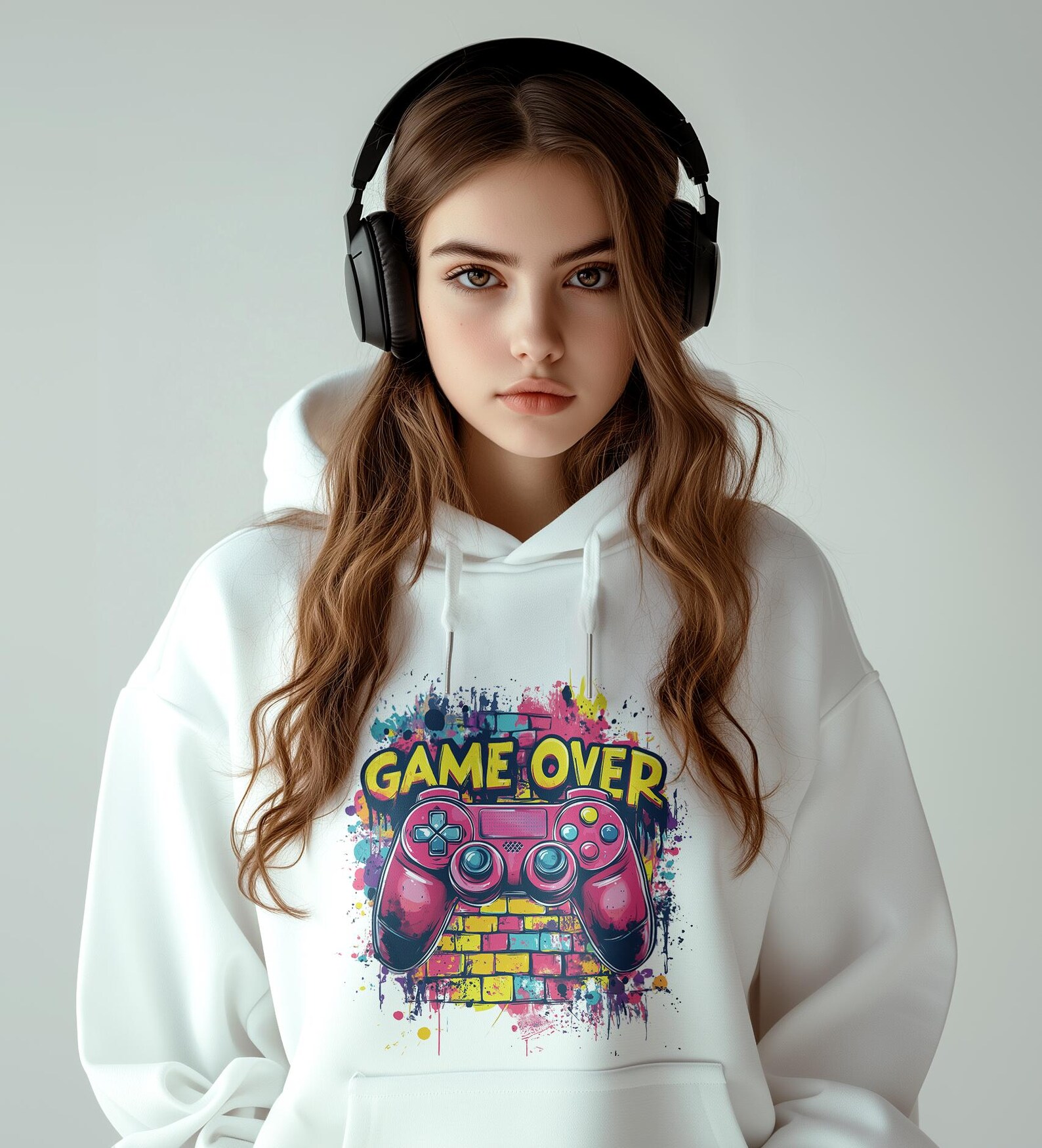 Game Over Graffiti Gaming PNG, Video Game Sublimation Design, Gamer ...