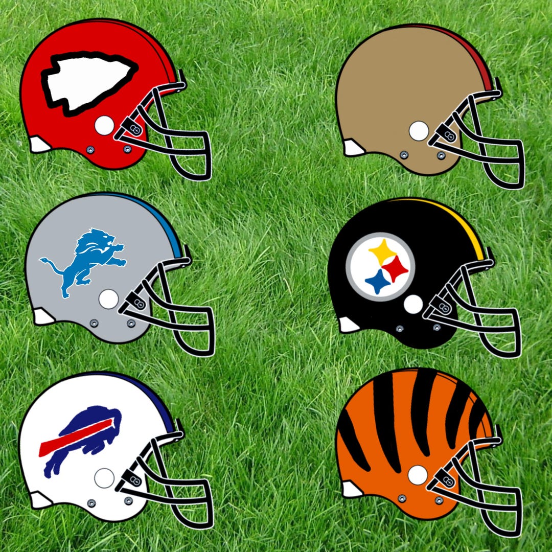 NFL Stickers - Etsy