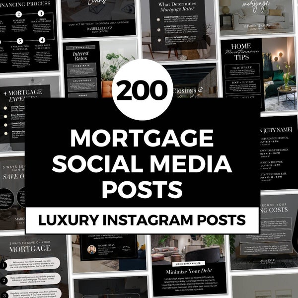 31 July Mortgage Social Media Posts, Lender Social Media Content ...