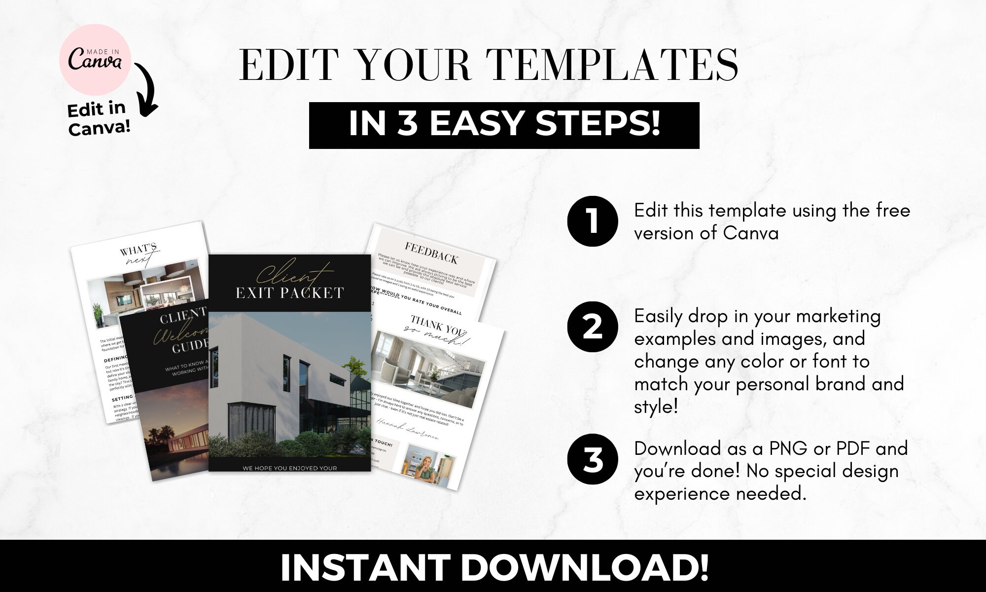 New Client Packet Real Estate Bundle Client Welcome Packet - Etsy