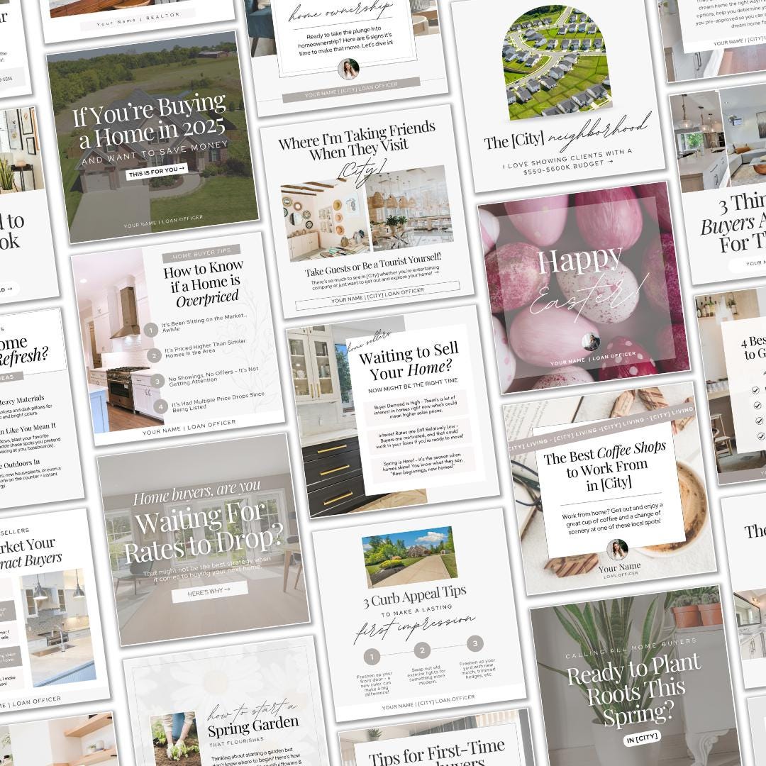 45 Spring Loan Officer Social Media Posts & Captions, Spring Mortgage ...