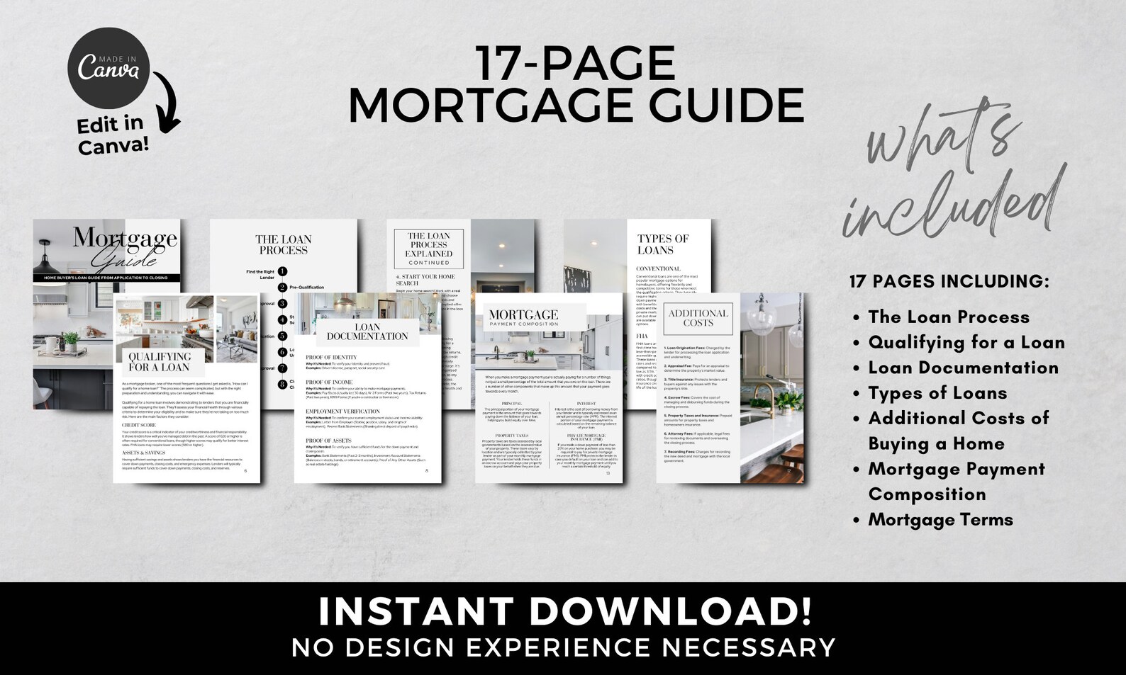 Mortgage Guide, Loan Officer Template Mortgage Comparison, Loan Guide ...
