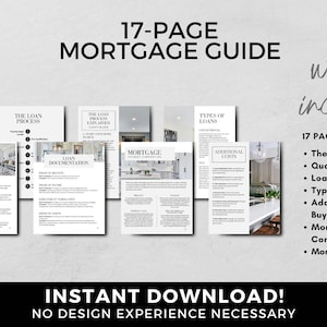 Mortgage Guide, Loan Officer Template Mortgage Comparison, Loan Guide ...