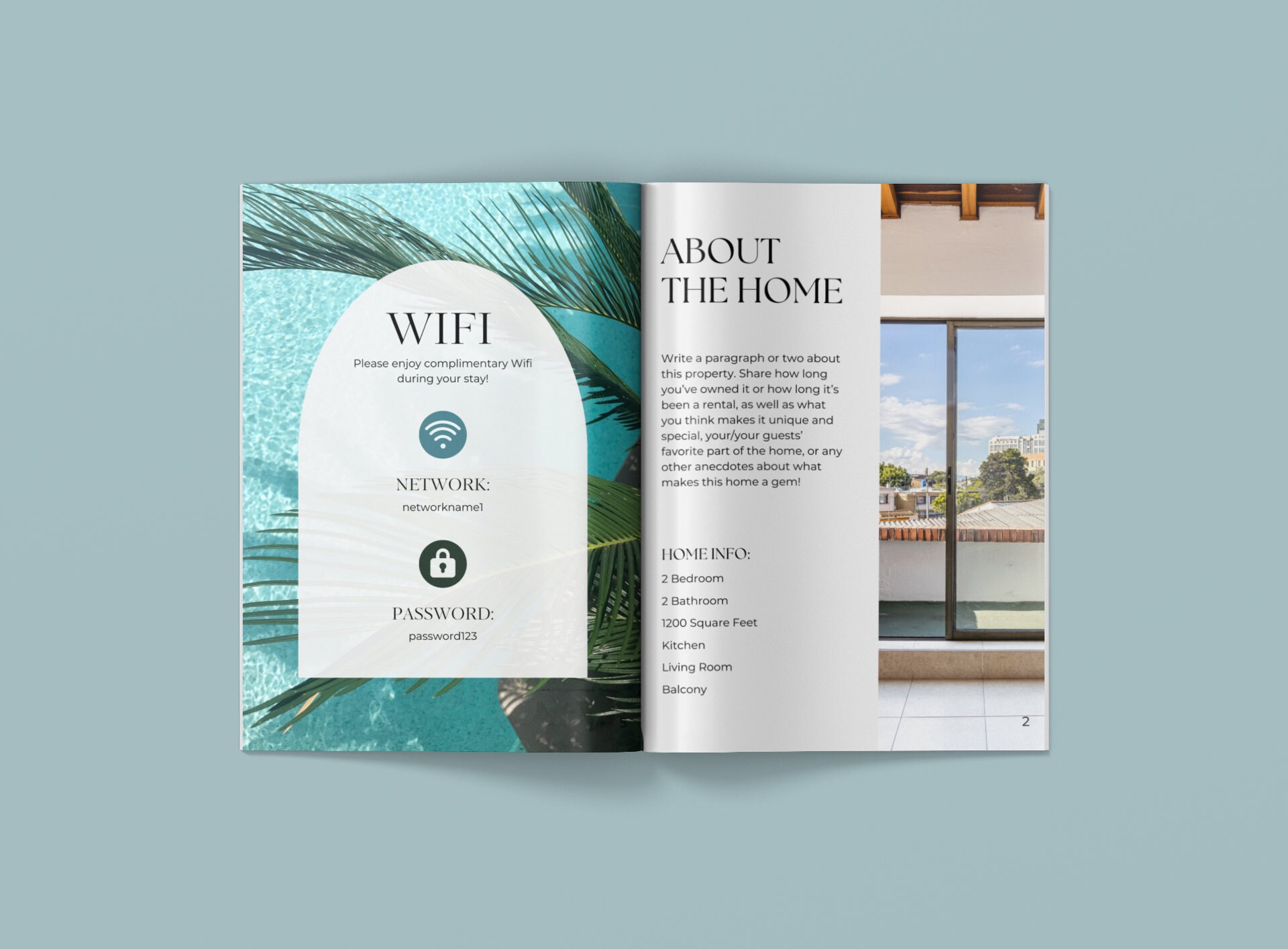 Ultimate Airbnb/vrbo Guest Welcome Guide Beach Welcome Guestbook Airbnb ...
