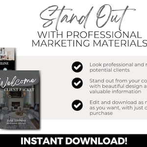 Loan Officer Welcome Packet: Client Guide & Checklist (canva Template ...
