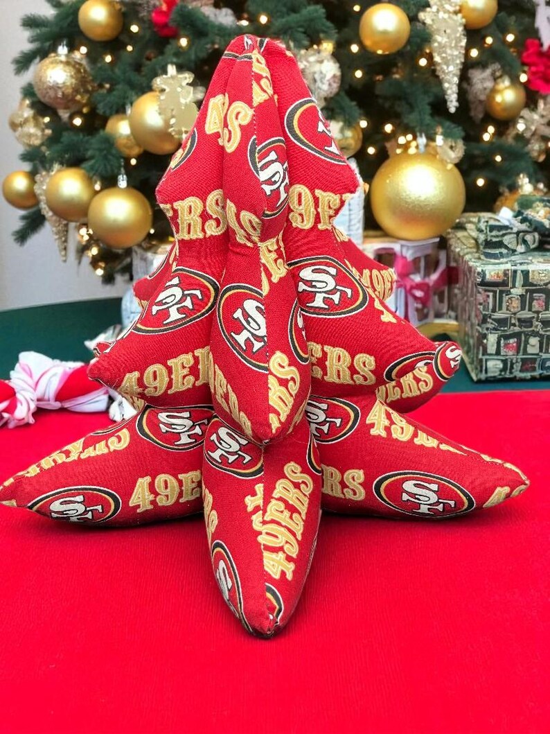 NFL Fabric Trees - Etsy