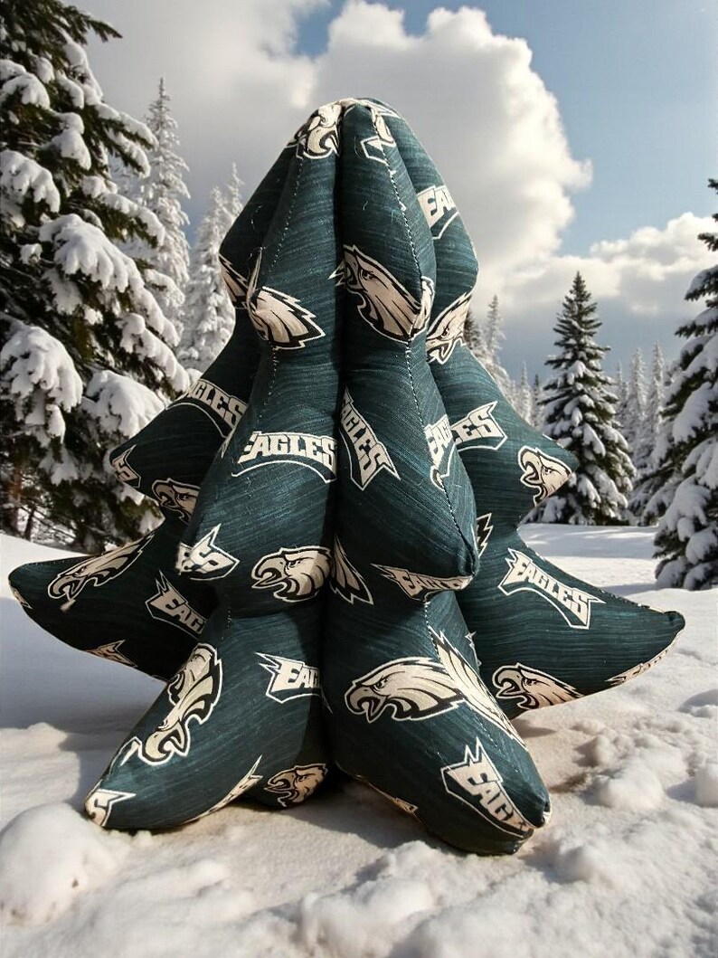NFL Fabric Trees - Etsy