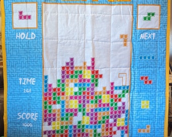 Tetris Quilt Pattern - Etsy