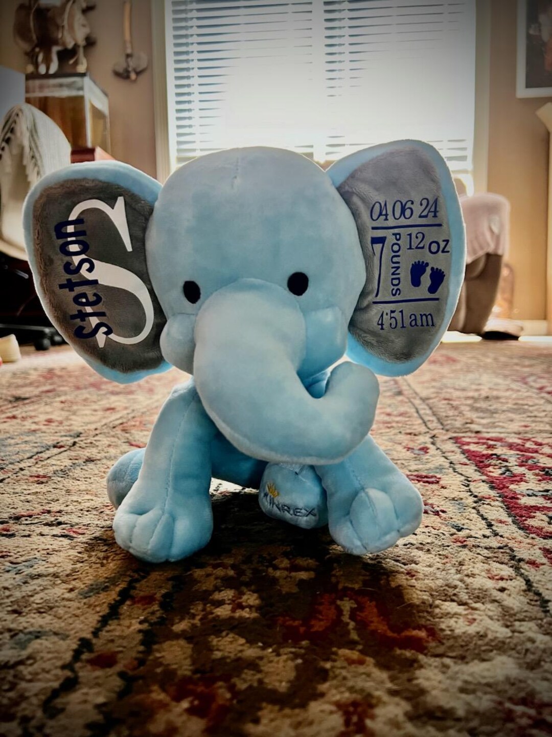 Baby Elephant Stat, Newborn, Baby Stats, Congratulations, Babyboy ...